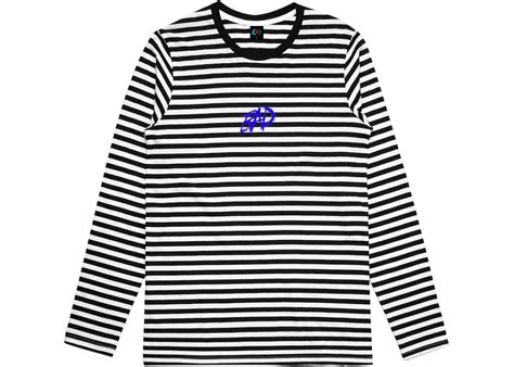 Xxxtentacion Bad Vibes Forever Striped Ls Tee Blackwhite Mens Fw19
