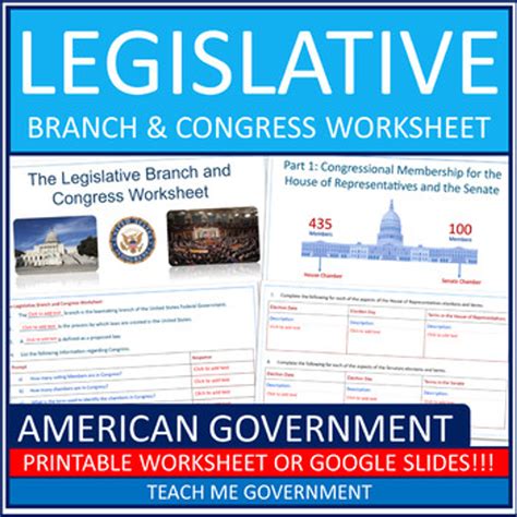 Congress Activities Pdf Name The Congress Directions Use The Worksheets Library