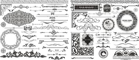 Swirl Dec Set Free Cdr Vectors File Vectors File