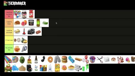 Best Things To Stick Your Dick In Tier List Youtube