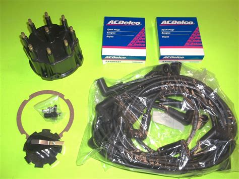 Mercruiser 5.0 5.7 454 350 Tune Up Kit Cap Rotor Wires Spark Plugs Thunderbolt - New for sale in ...
