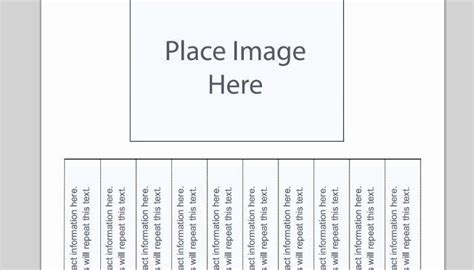 Tear Off Flyer Template Word Elegant Tear F Flyer Templates — Rapic