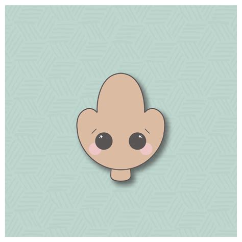 Chibi Leaf Cookie Cutter Sweetleigh