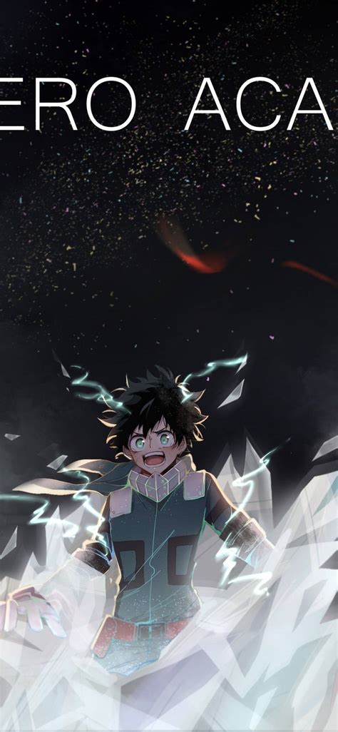 Download Izuku In My Hero Academia Phone Wallpaper