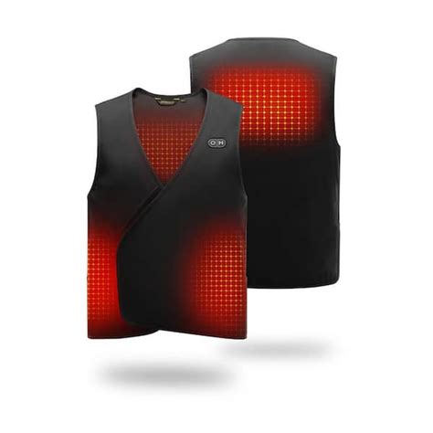 Vevor Heated Hoodie Unisex Heated Sweatshirt With Battery Pack Zip Up