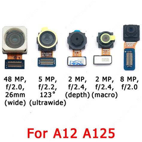 Rear Front Camera For Samsung Galaxy A12 A125 Small Selfie Facing