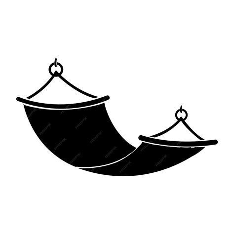 Premium Vector Hammock Icon Logo Vector Design Template