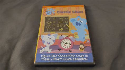 Blues Clues Classic Clues Dvd Overview Youtube