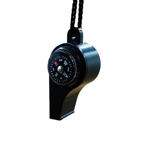 Outdoor Whistle Plastic Multifunctional Three In One Whistle Life