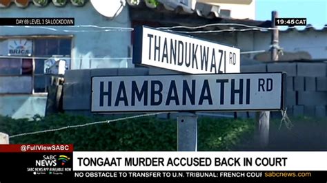 Andile Mbuthu Murder Accused Back In Court Youtube