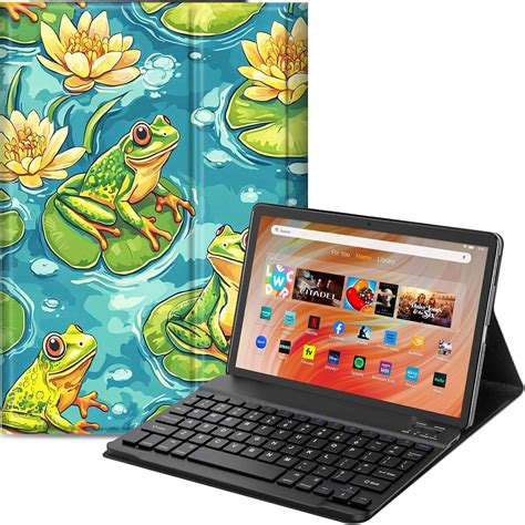 Qindaiwen Keyboard Case For Amazon Fire Hd 10 Tablet 13th