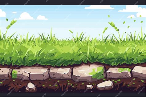 Premium Vector 2d Game Assets Background Platforms Tileset