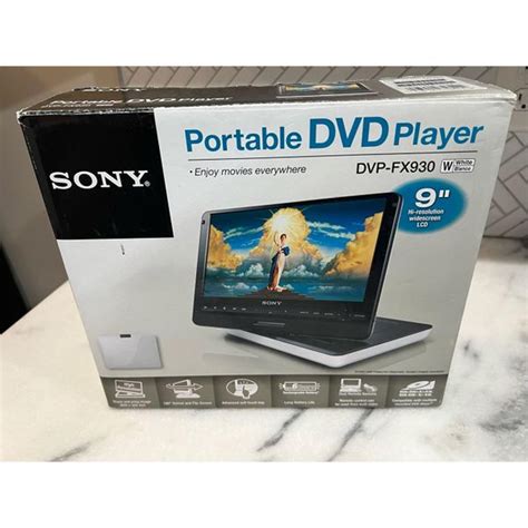 Sony Portable Dvd Player Box