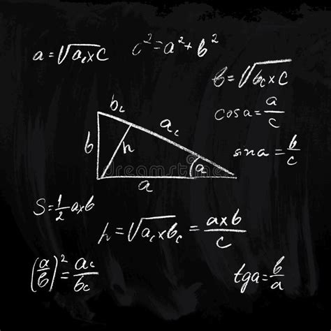 Pythagoras Formulas Stock Illustrations 58 Pythagoras Formulas Stock