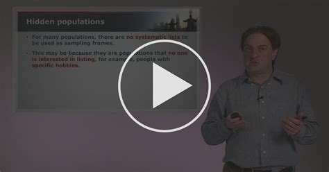 36 Respondent Driven Sampling Sampling Coursera