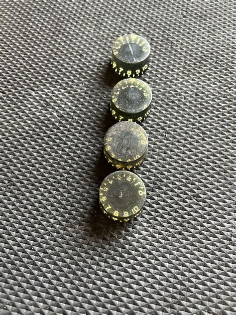 1950s Gibson Les Paul Custom Knobs Set Reverb