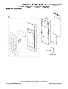 Oem Kitchenaid Khms1850sss1 Parts Diagrams Videos And Repair Help