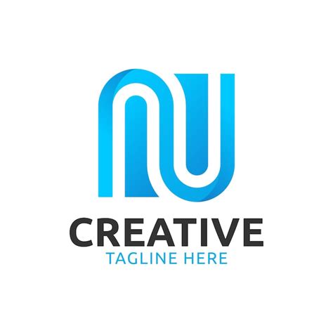 Vektor Logo Huruf Nu Unduh Vektor Berkualitas Tinggi Gratis Dari