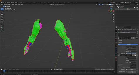 texturing model from ue game in blender but colormap has wrong colors