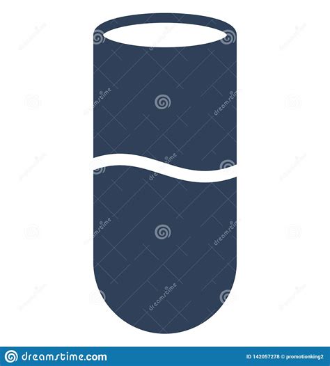 Science Beaker Isolated Vector Icon That Can Easily Modify Or Edit Stock Vector Illustration