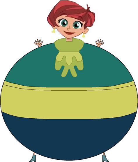 [request] Inflated Aunt Praline By Loudcasafanrico On Deviantart