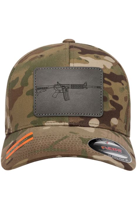 Ar 15 Beauty In Lines Leather Patch Tactical Arid Hat Flexfit