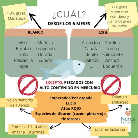 Pescado En La Alimentación Infantil Nerea Pediatra