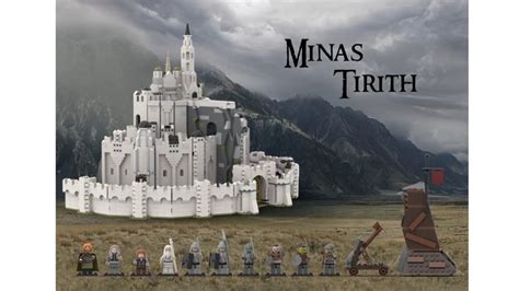 10 000 Lego Fans Wünschen Sich Die Herr Der Ringe Burg Minas Tirith