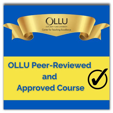 Ollu Peer Reviewed And Approved Course Credly