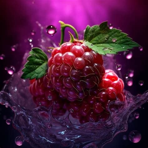 Premium Photo Ultra Realistic Raspberry Digital Art 16k Uhd Cinematic