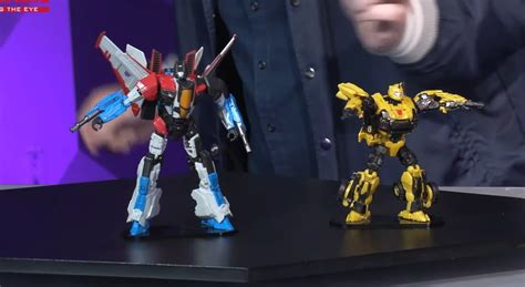 Bumblebee Starscream Transformers Reactivate Toy Two Pack Showcase