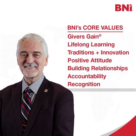 Bni California Core On Linkedin Corevalues Bni