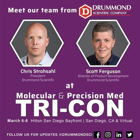 Drummond Scientific Company On Linkedin Tricon Werethere Sandiego