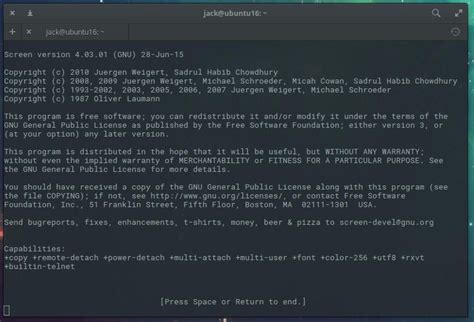 Install Screen Linux Command At Kathy Morelli Blog