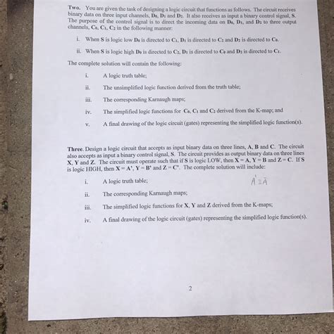 Solved You Are Given The Task Of Designing A Logic Circuit Chegg