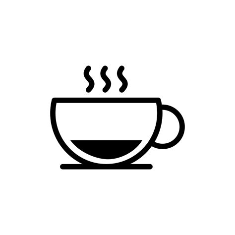 Coffee Cup Icon Design Vector Template Vector Art At Vecteezy