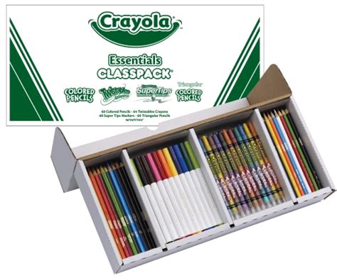 Product Crayola Essentials Classpack Arts And Crafts School Essentials