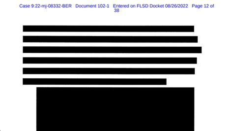 FBI Is So Committed To Transparency Nearly Entire Trump Raid Affidavit Is Redacted FBI Is So Committed To Transparency Nearly Entire Trump Raid Affidavit Is Redacted