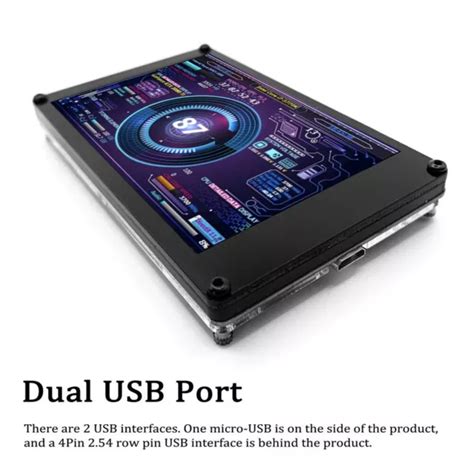 Computer Temp Monitor 3 5in Ips Usb Mini Screen Aida64 Pc Cpu Ram Data