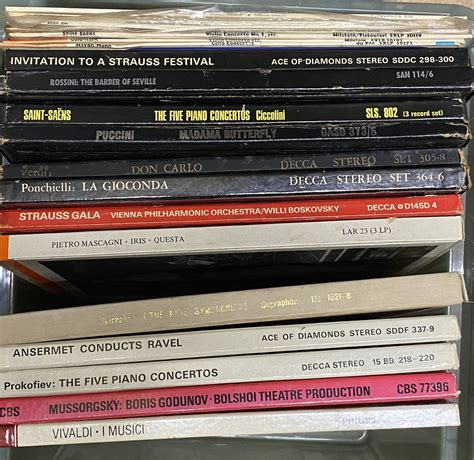 Lot 1073 Classical Lps Lp Box Sets