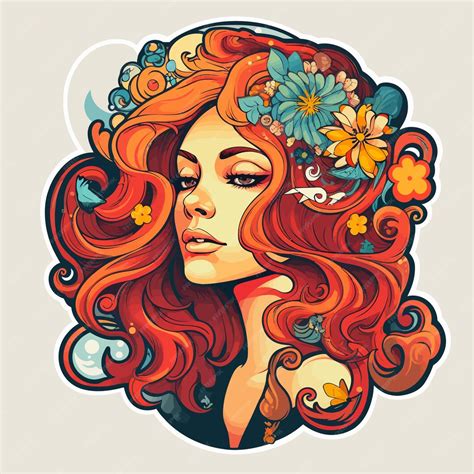 Premium Vector Redhead Illustration