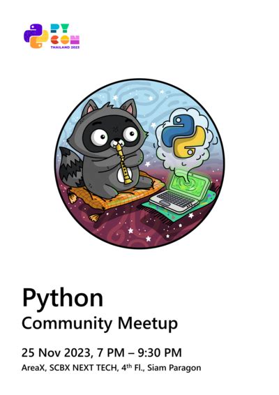 Python Community Meetup Eventpop