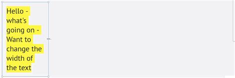 How Can You Change The Width Of A Text Box Without Changing Text Size Miro