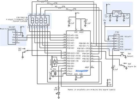 Minimalist Approach To Digit Segment LEDs And Multiplexing Arduino Forum