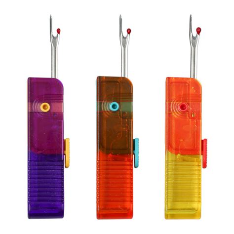 2pcs Sewing Seam Thread Removers Sewing Seam Rippers Stitch Rippers