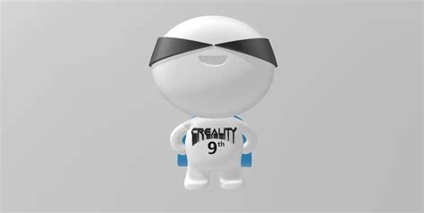 3d Printer Files 3mf File Creality Mascot Cuva Special Edition 9th Anniversary Creality Cloud