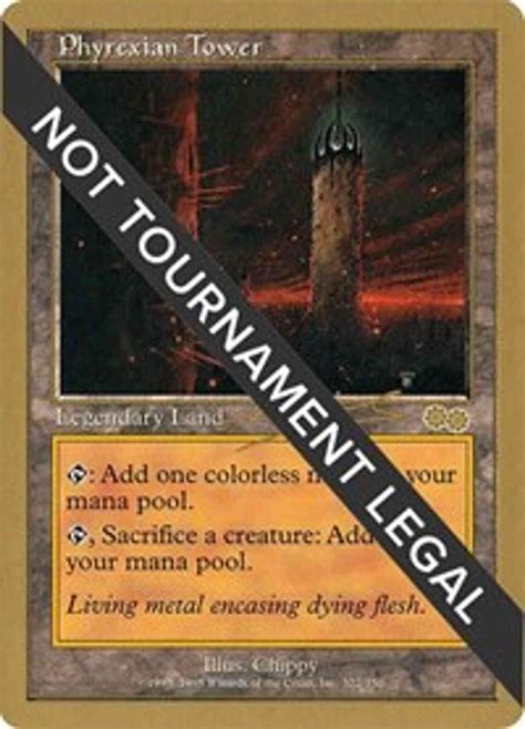 Phyrexian Tower 2000 Nicolas Labarre Usg Price From Mtg World