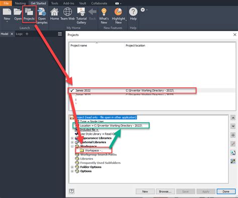 Solved How To Re Use Subassemblies From Other Projects In Inventor Autodesk Community