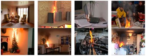 flame and smoke semantic dataset indoor fire detection with deep