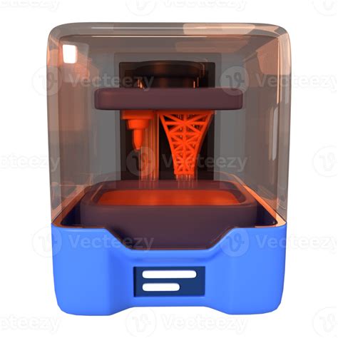 Sla 3d Printer 3d Illustration Icon 28583850 Png